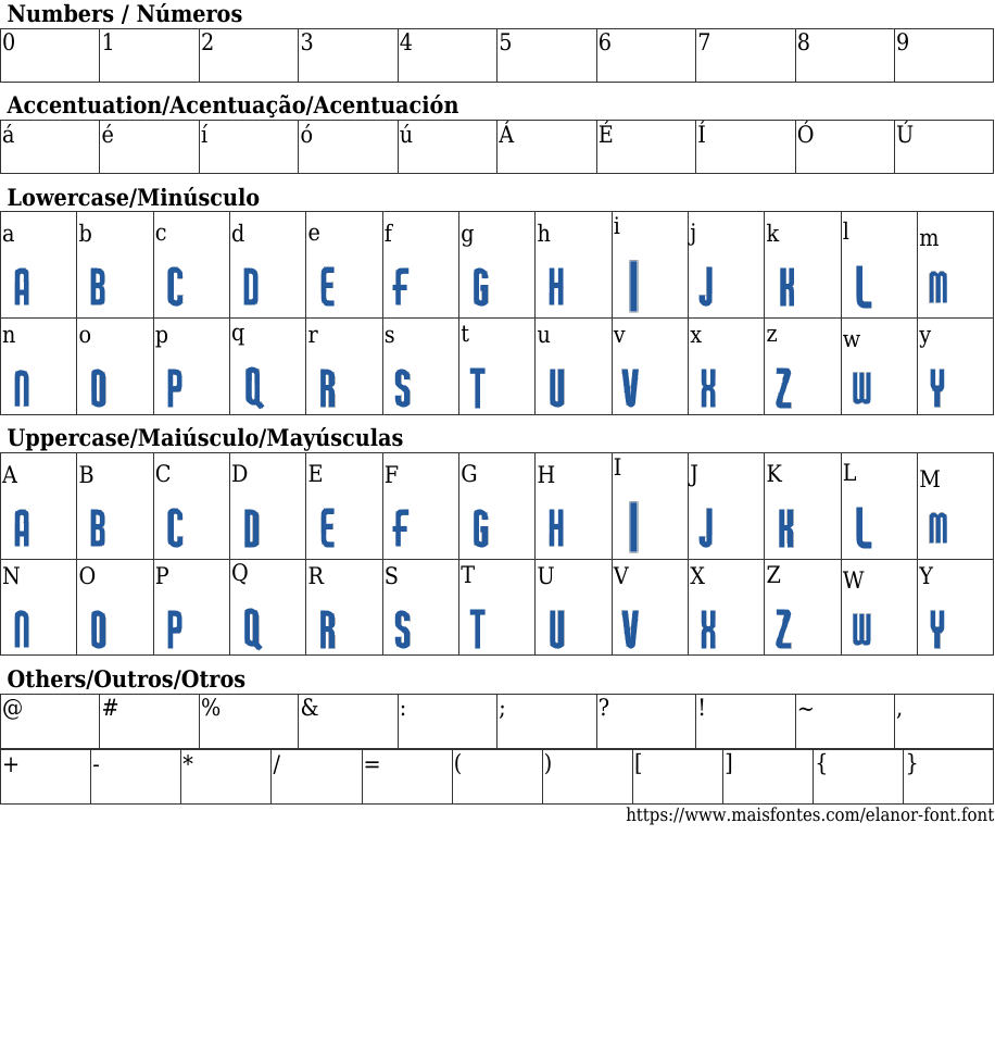 Elanor: Baixar Fonte Grátis | MaisFontes