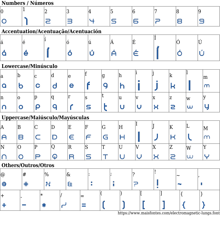 Electromagnetic Lungs: Free Font Download | MaisFontes