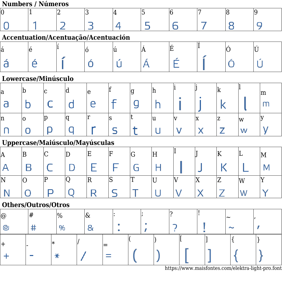 Elektra Light Pro Font: Free Download | MaisFontes