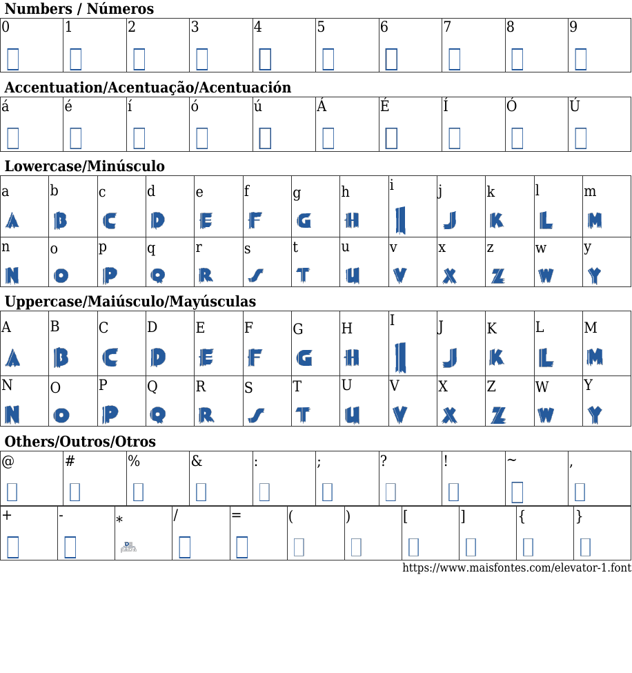 Elevator 1: Free Font Download | MaisFontes