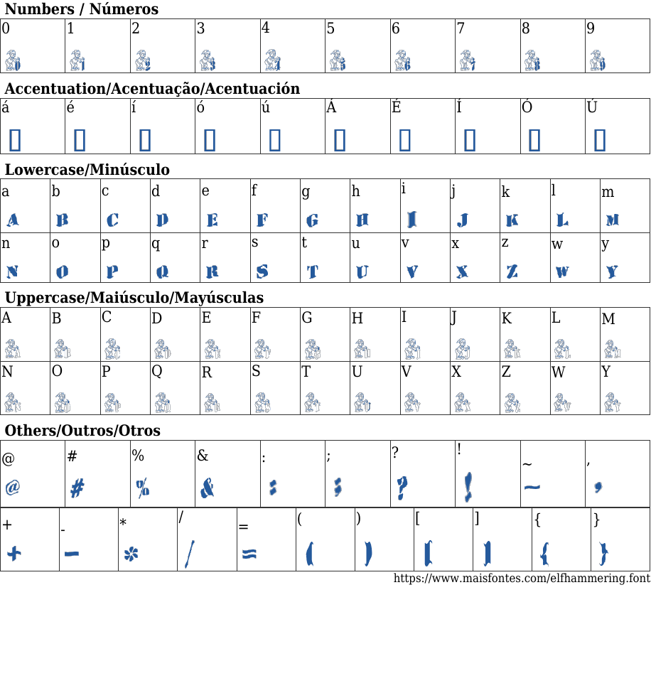 ElfHammering: Baixar Fonte Grátis | MaisFontes