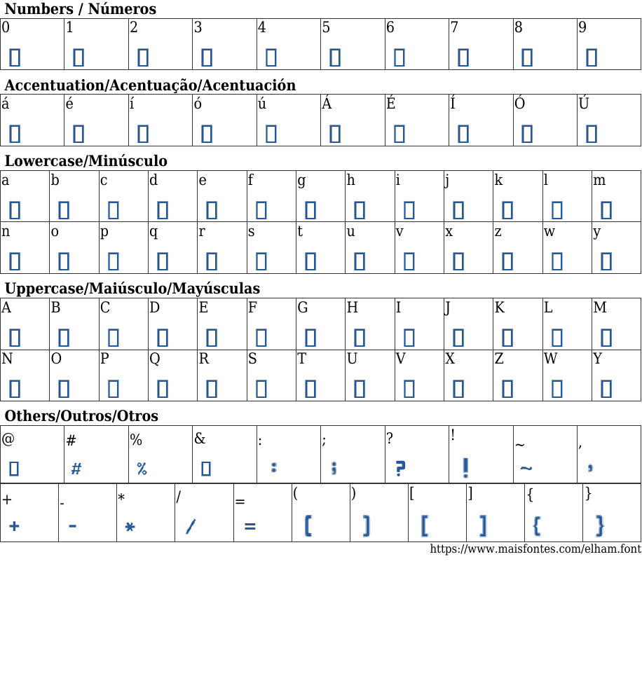 Elham: Free Font Download | MaisFontes