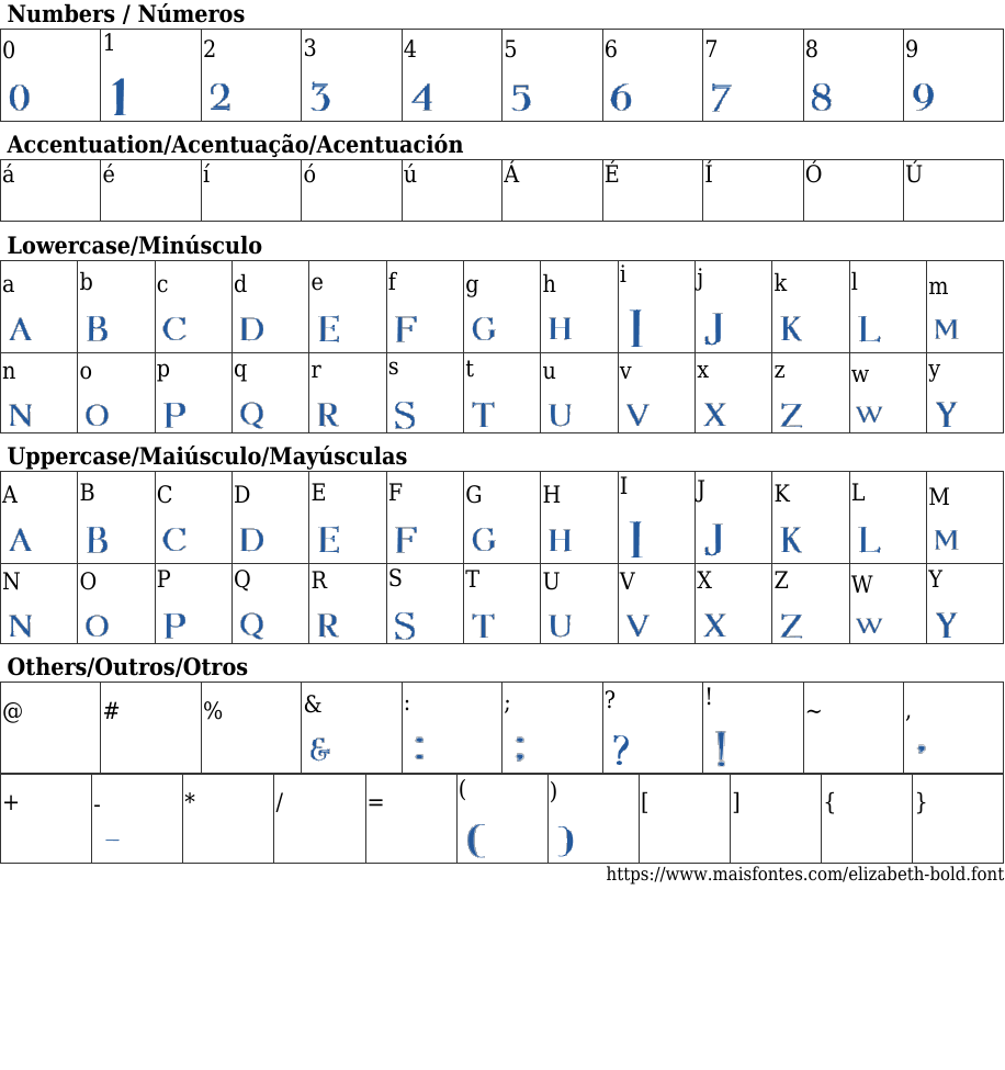 Elizabeth Bold: Free Font Download | MaisFontes