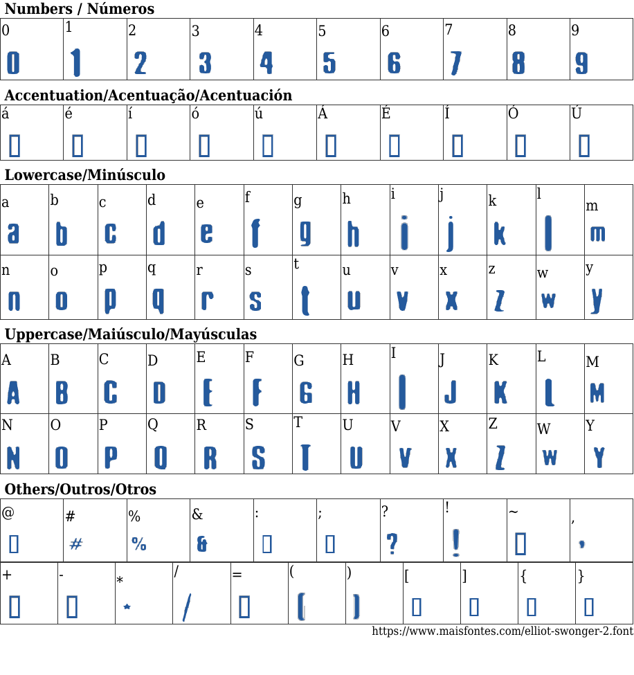 Elliot Swonger 2: Baixar Fonte Grátis | MaisFontes