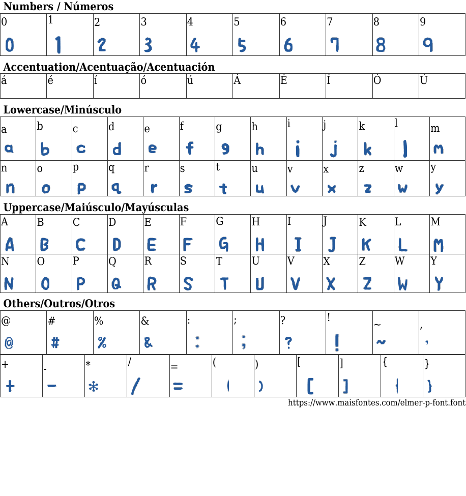 Elmer P: Baixar Fonte Grátis | MaisFontes