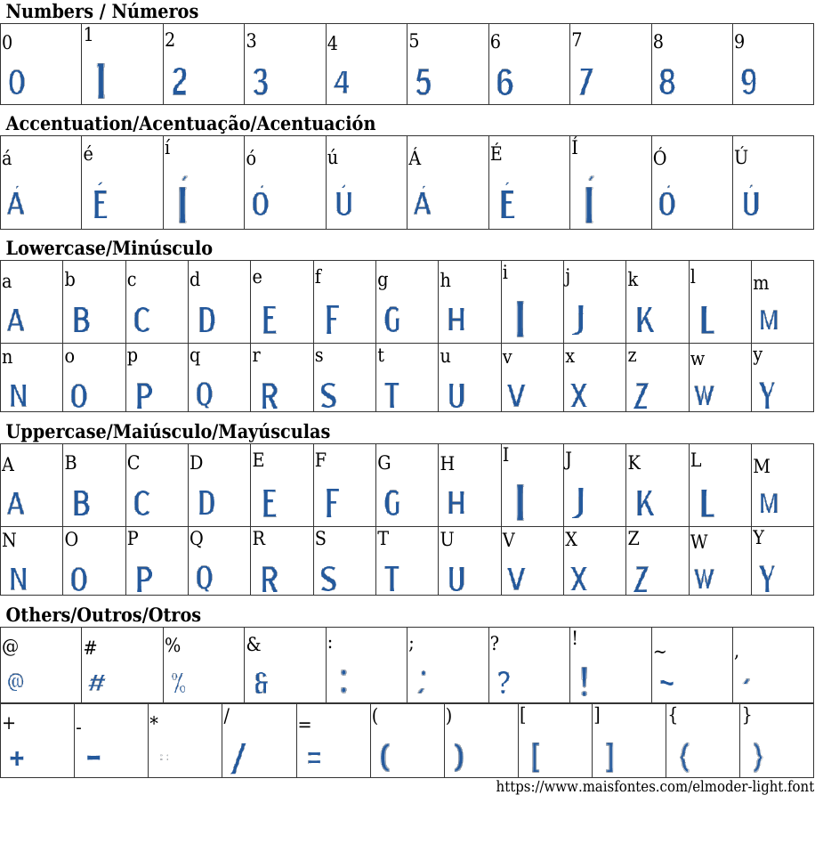 ELMODER Light: Baixar Fonte Grátis | MaisFontes