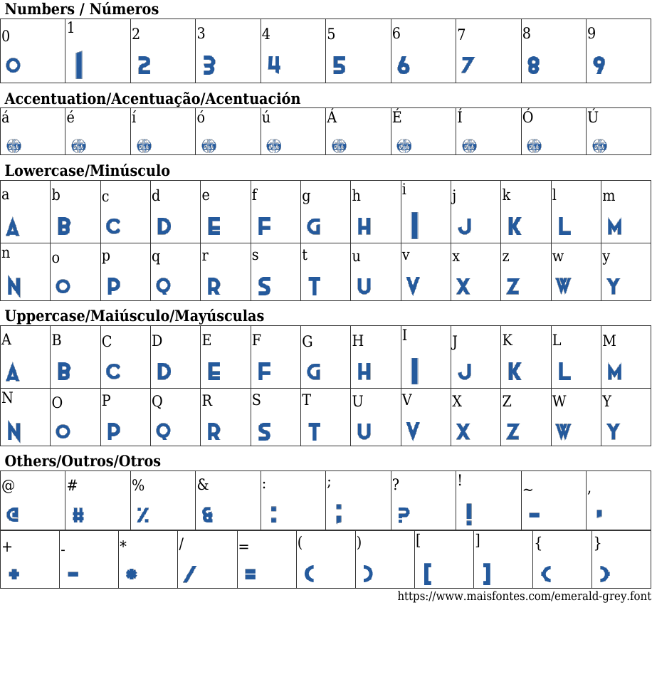 Emerald Grey: Baixar Fonte Grátis | MaisFontes