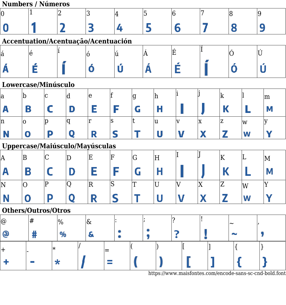 Encode Sans SC Condensed Bold: Baixar Fonte Grátis | MaisFontes