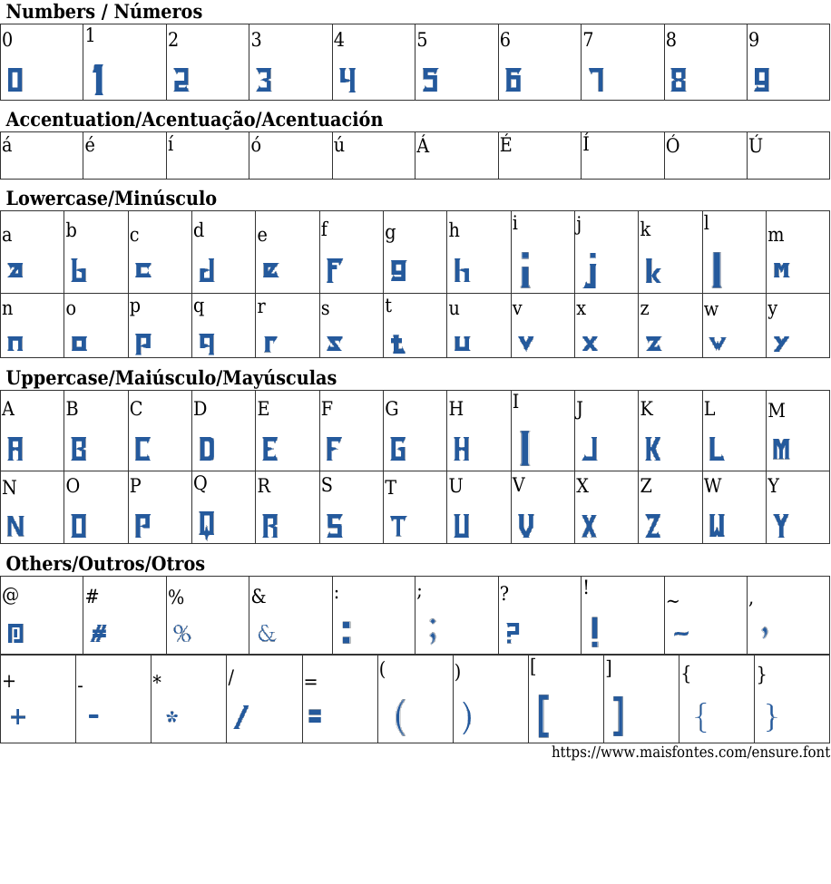 Ensure: Free Font Download | MaisFontes