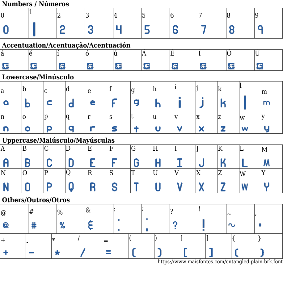 Entangled Plain BRK Font: Free Download | MaisFontes