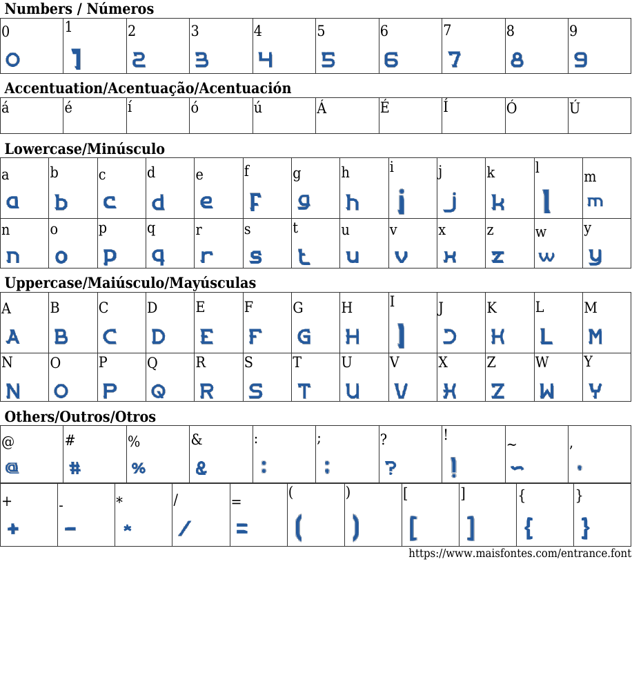 ENTRANCE Font: Free Download | MaisFontes