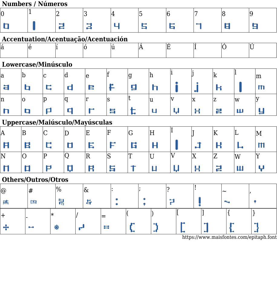 Epitaph: Free Font Download | MaisFontes