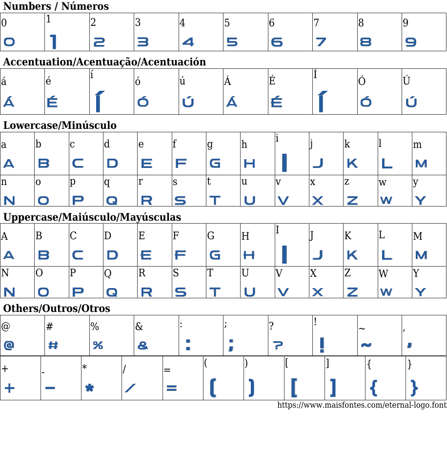 Eternal Logo: Free Font Download | MaisFontes
