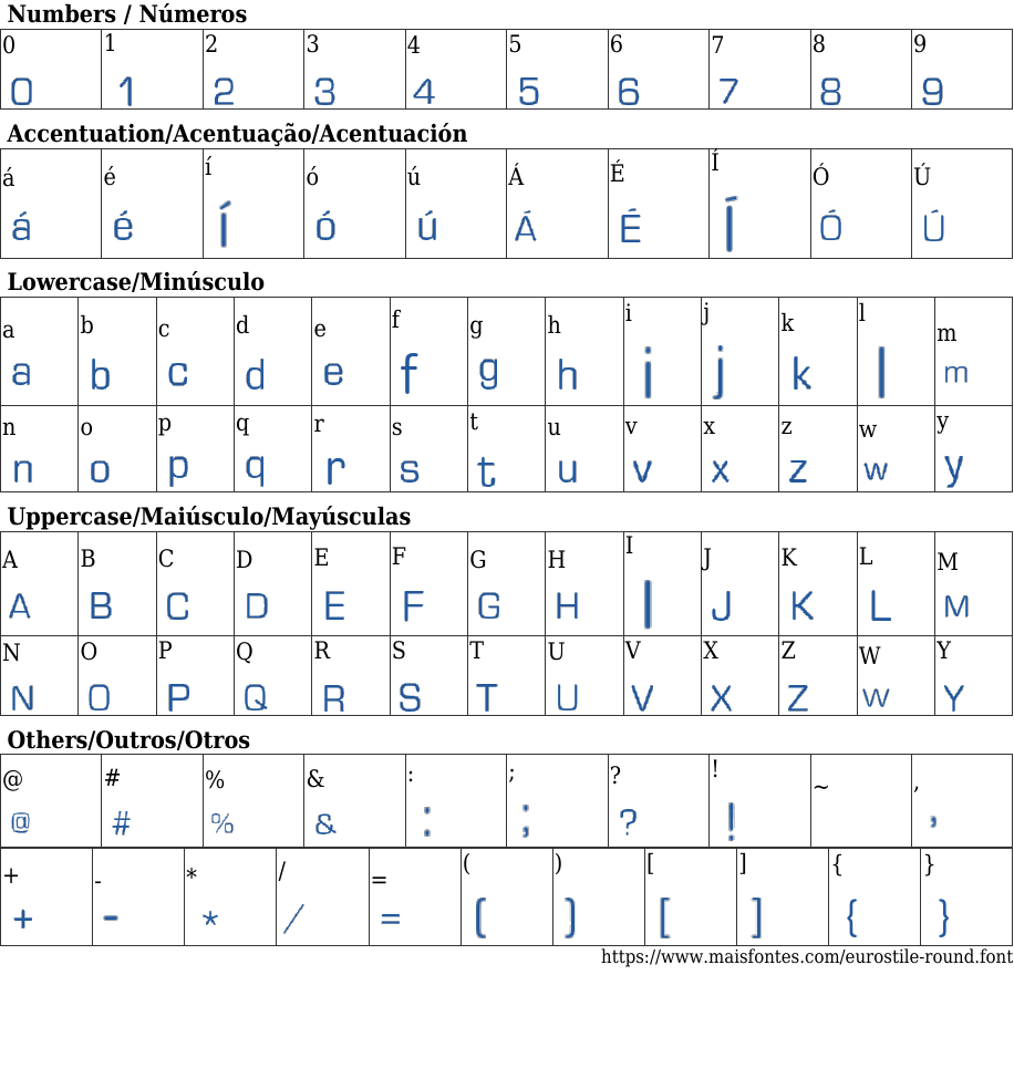 Eurostile Round Font: Free Download | MaisFontes