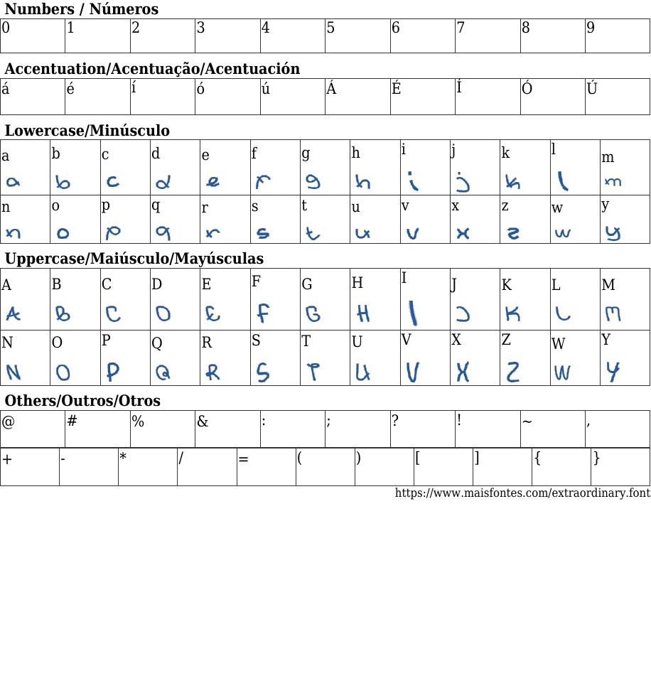 Extraordinary: Free Font Download | MaisFontes