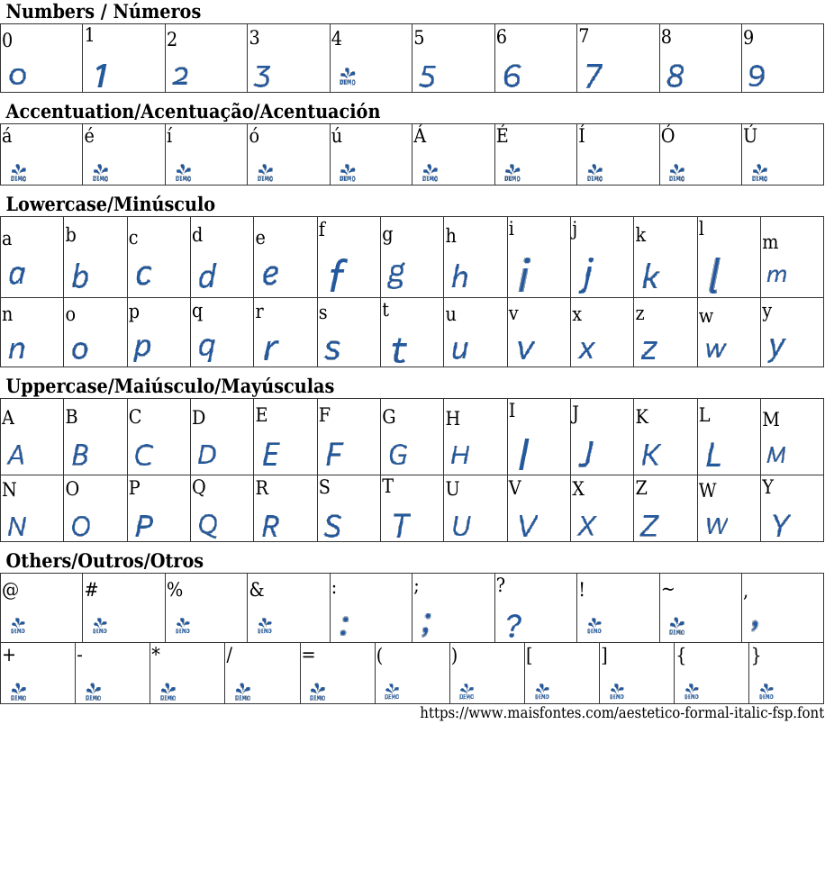 Aestetico Formal Italic: Free Font Download | MaisFontes