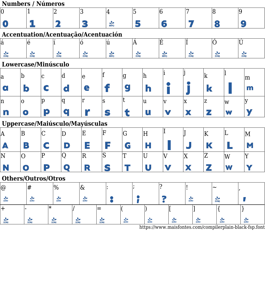 Compiler Plain Black Font: Free Download | MaisFontes