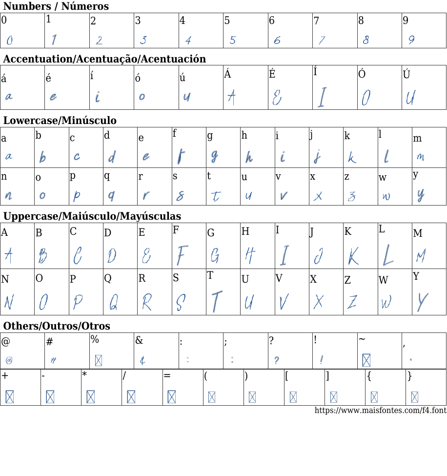 F4: Free Font Download | MaisFontes