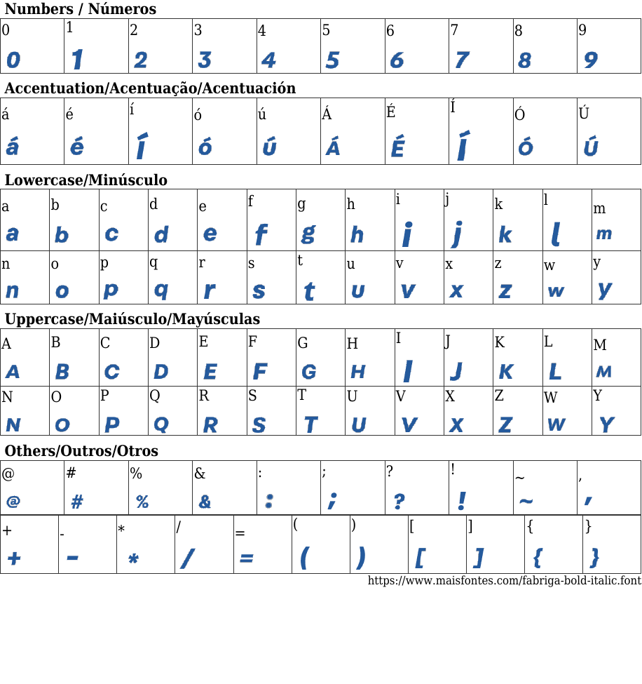 Fabriga Bold Italic: Free Font Download | MaisFontes