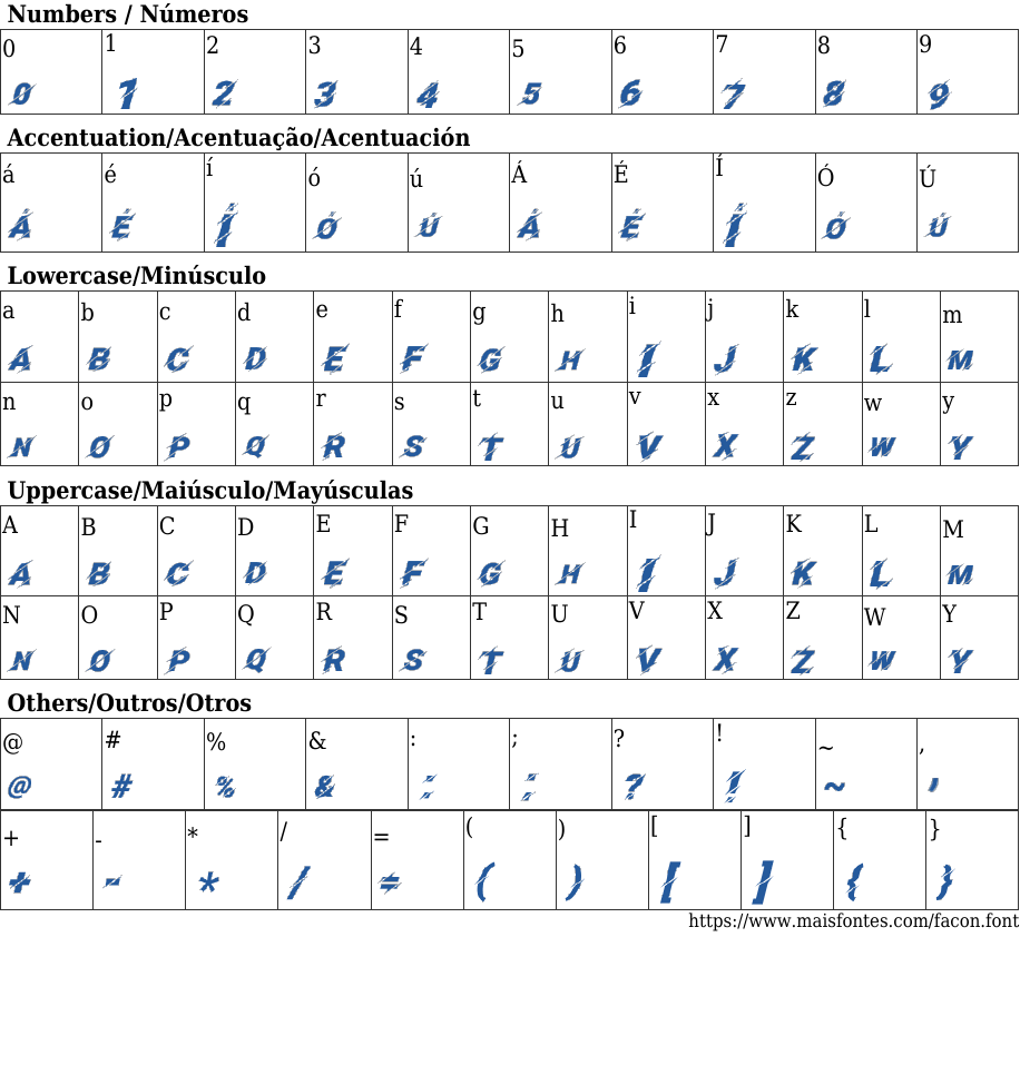 Facon: Download Free Font | MaisFontes