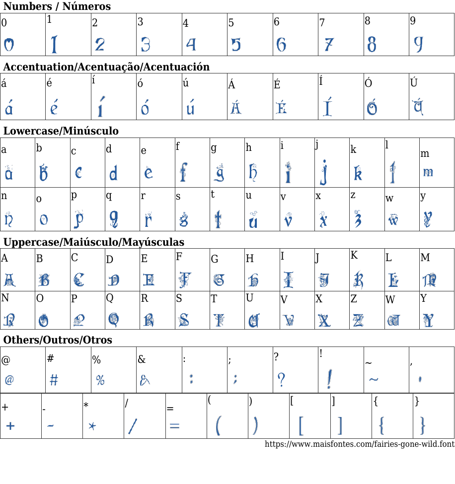 Fairies Gone Wild: Free Font Download | MaisFontes