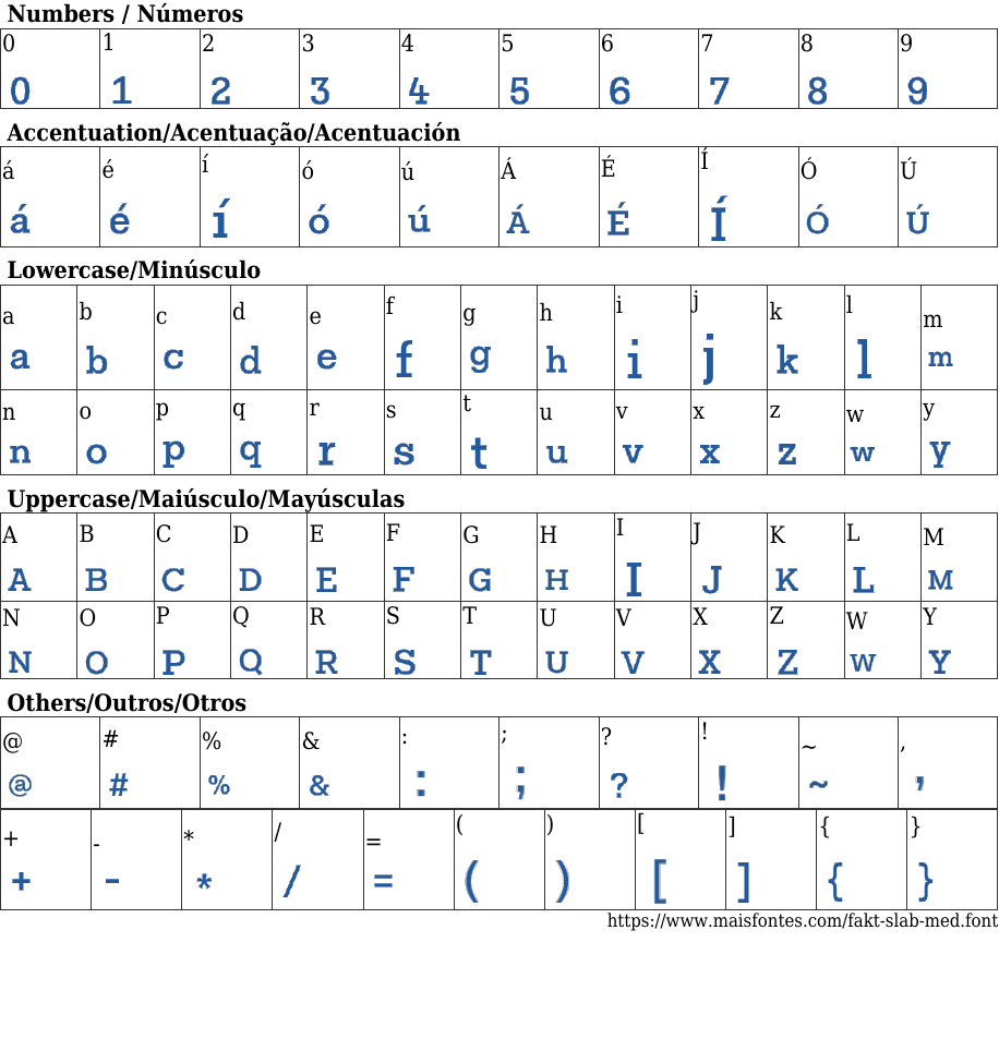 Fakt Slab Medium: Free Font Download | MaisFontes