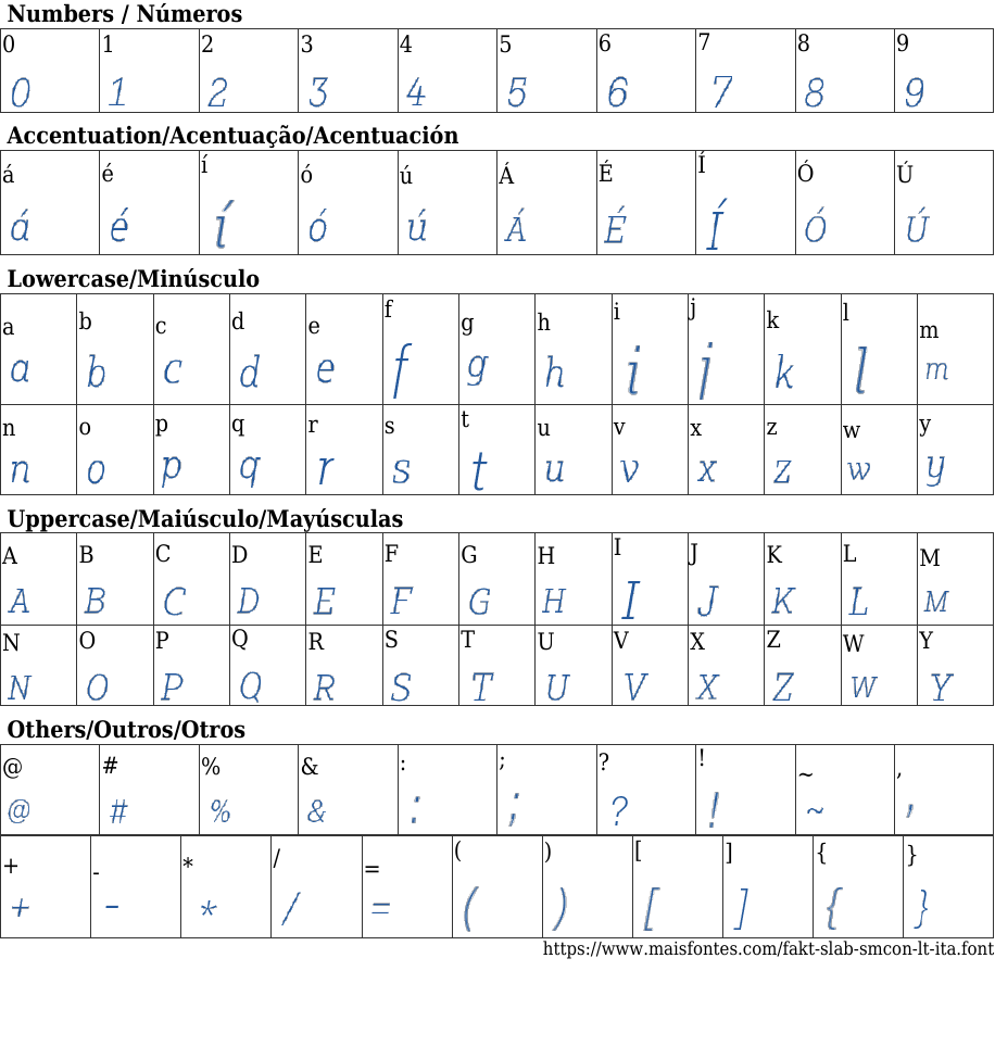 Fakt Slab SemiCondensed Light Italic: Free Font Download | MaisFontes