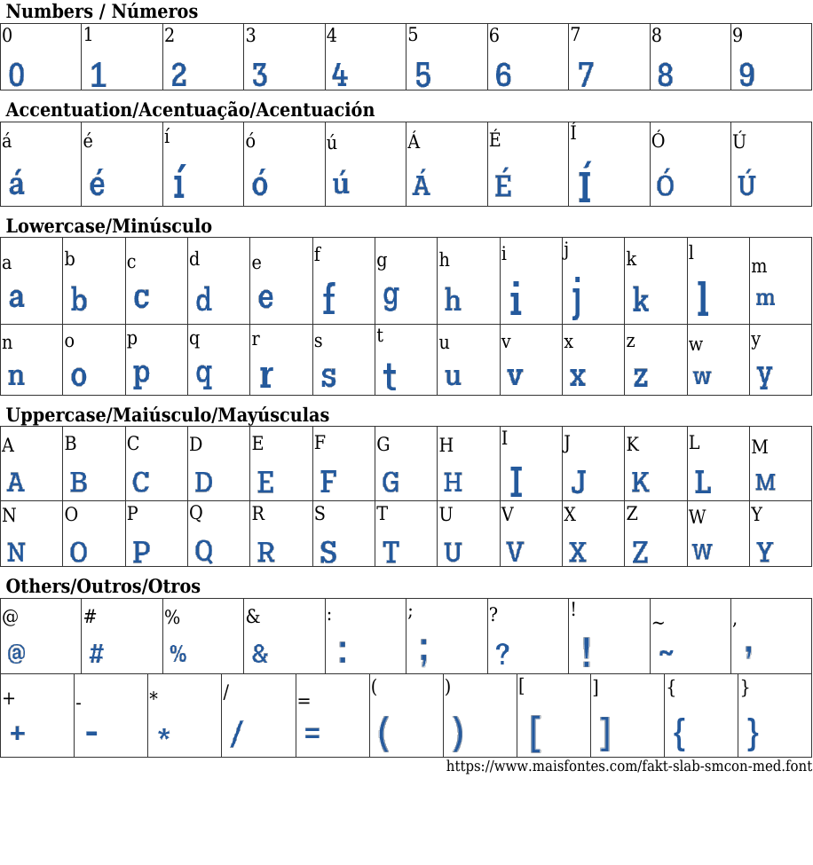 Fakt Slab SemiCondensed Medium Font: Free Download | MaisFontes