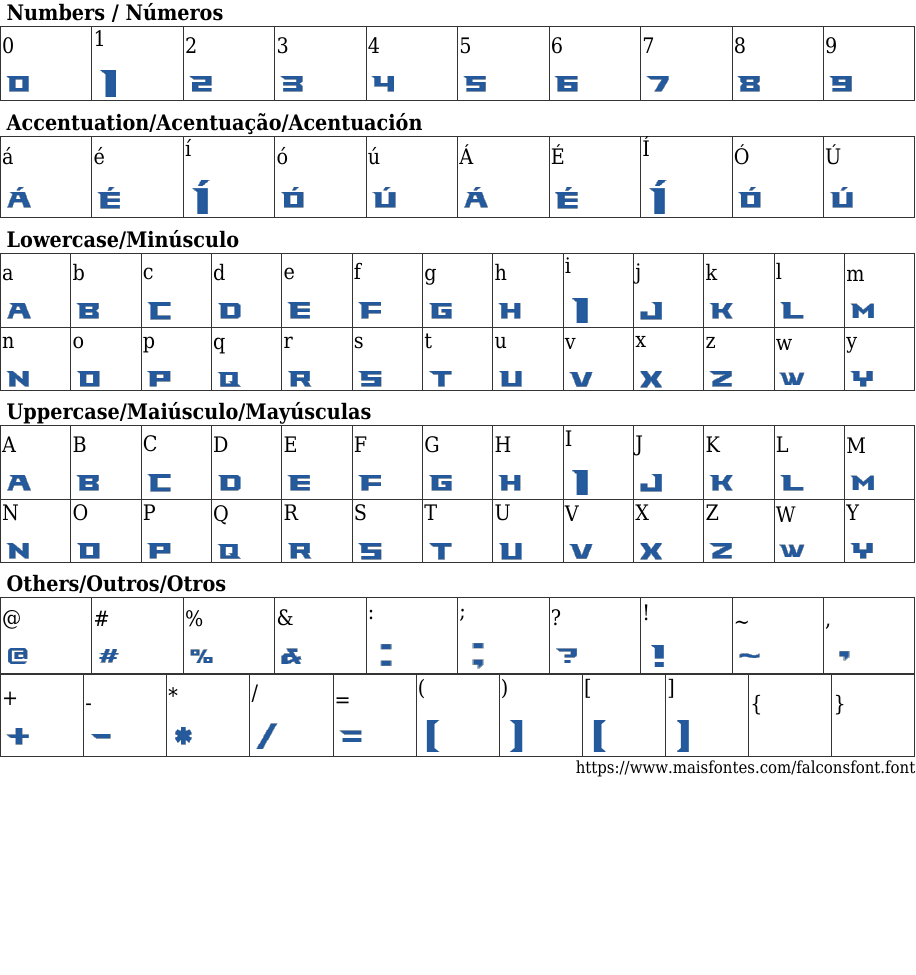 Falcons: Baixar Fonte Grátis | MaisFontes