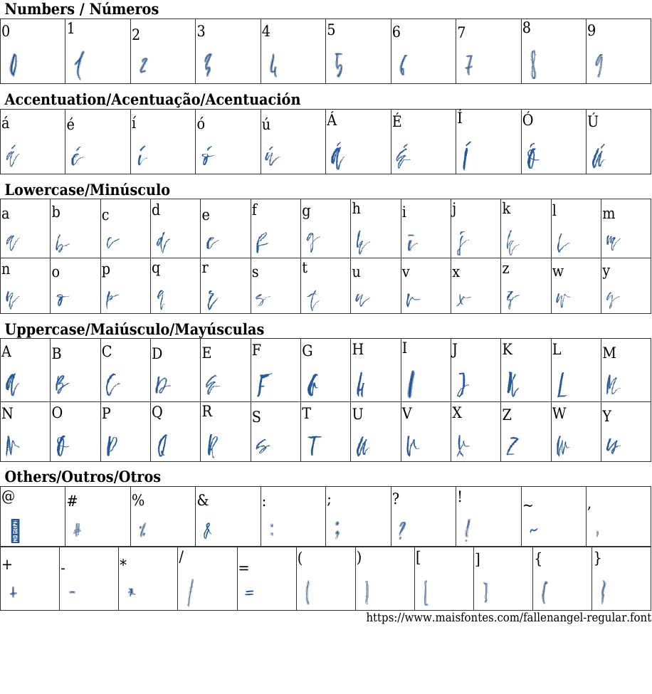 Fallen Angel Regular: Free Font Download | MaisFontes