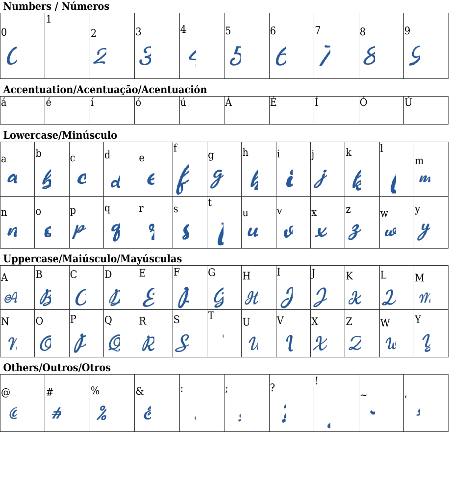 Falling Star Script: Free Font Download | MaisFontes