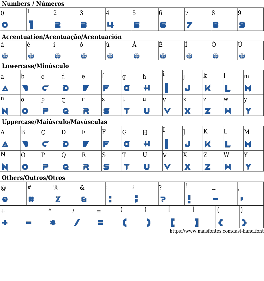 Fast Hand: Free Font Download | MaisFontes