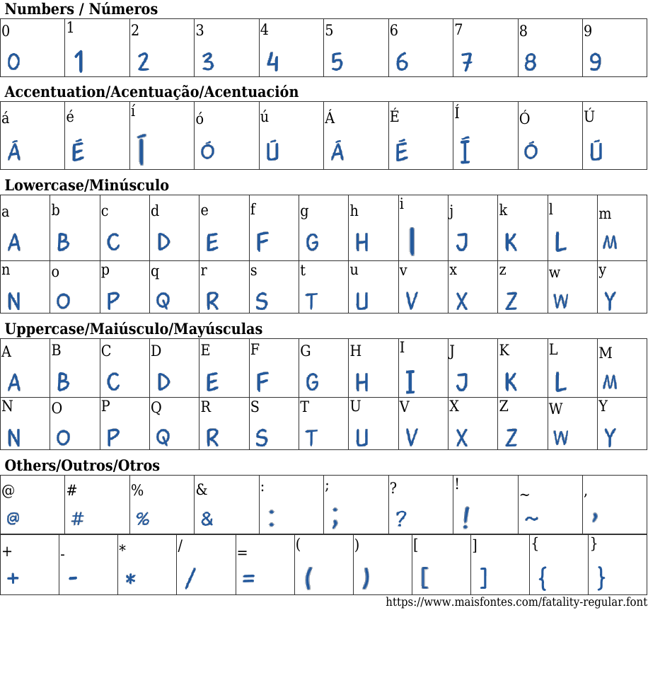 Fatality Regular: Free Font Download | MaisFontes