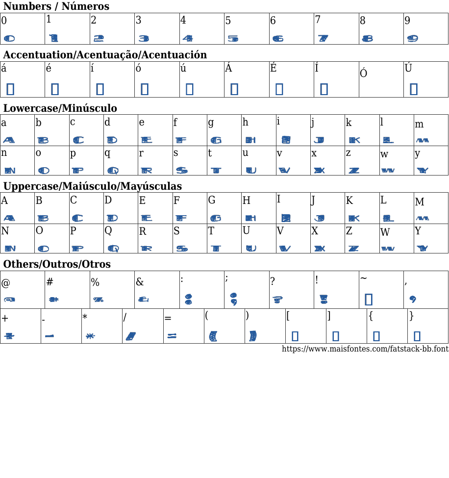 FatStack BB: Baixar Fonte Grátis | MaisFontes
