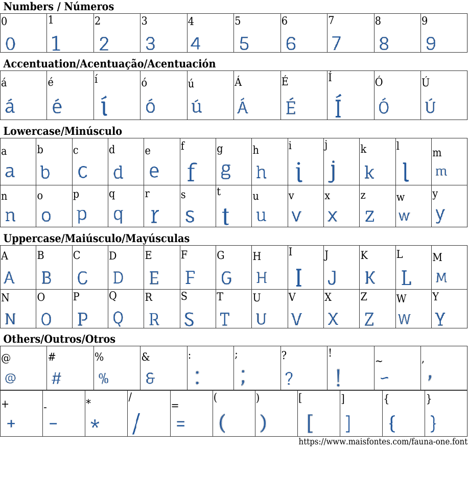 Fauna One: Baixar Fonte Grátis | MaisFontes