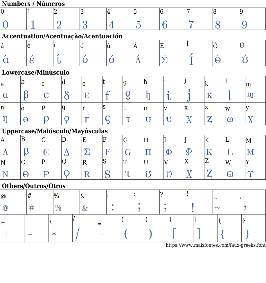 Faux Greeks: Free Font Download | MaisFontes