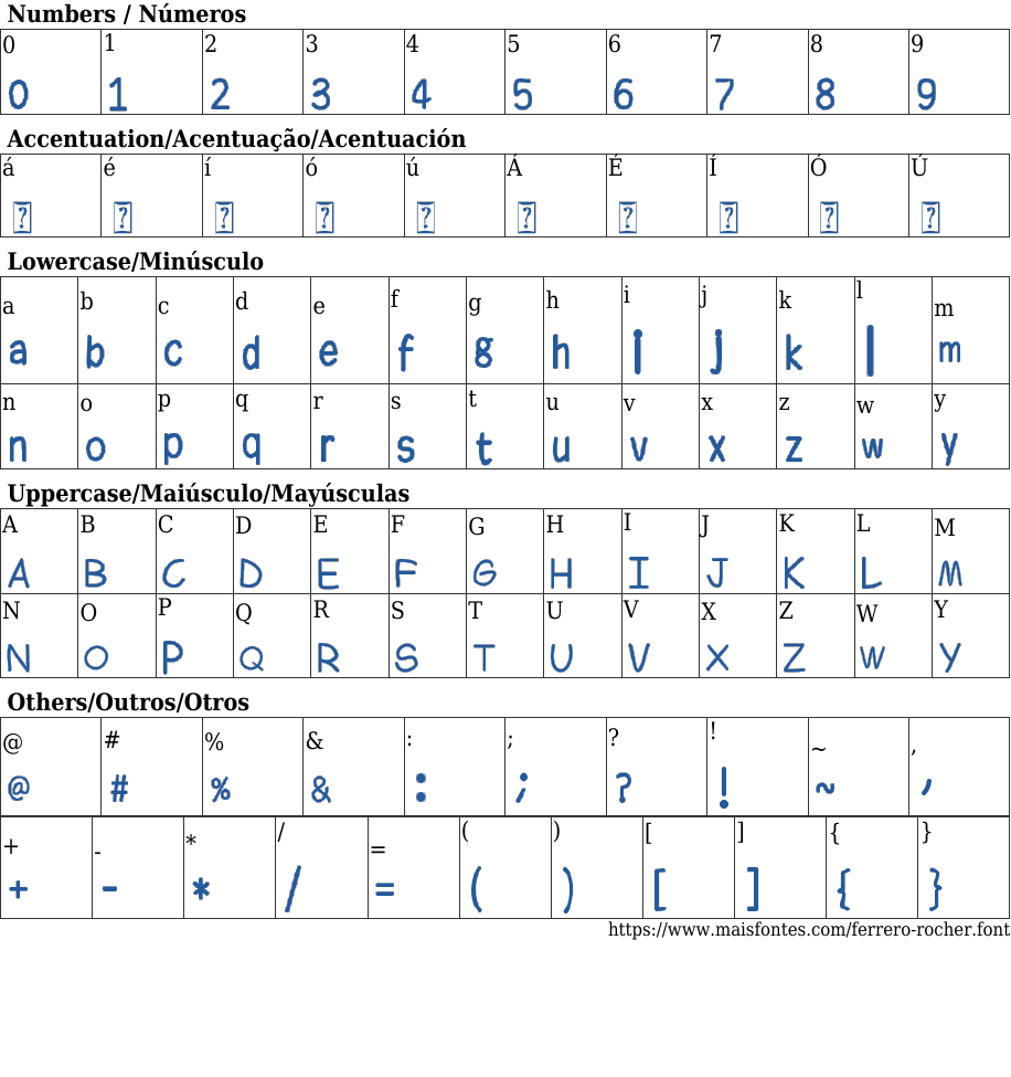 Ferrero Rocher: Free Font Download | MaisFontes