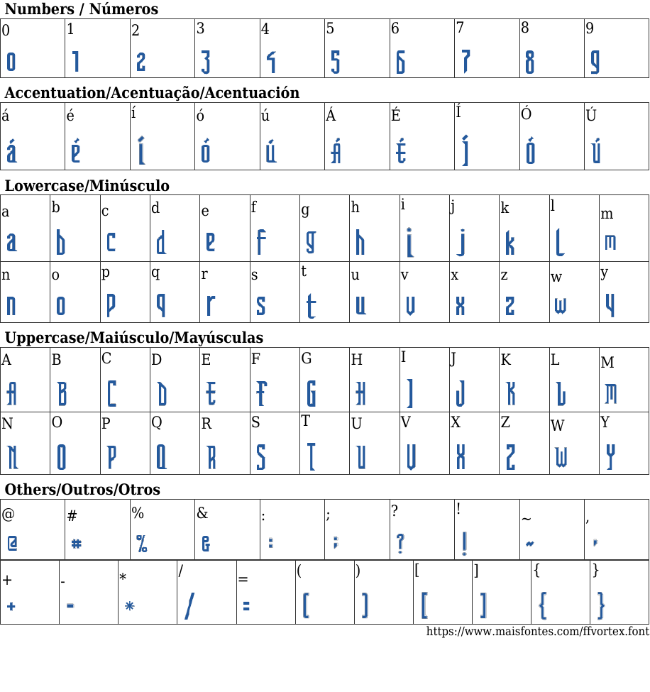 FFVortex: Baixar Fonte Grátis | MaisFontes