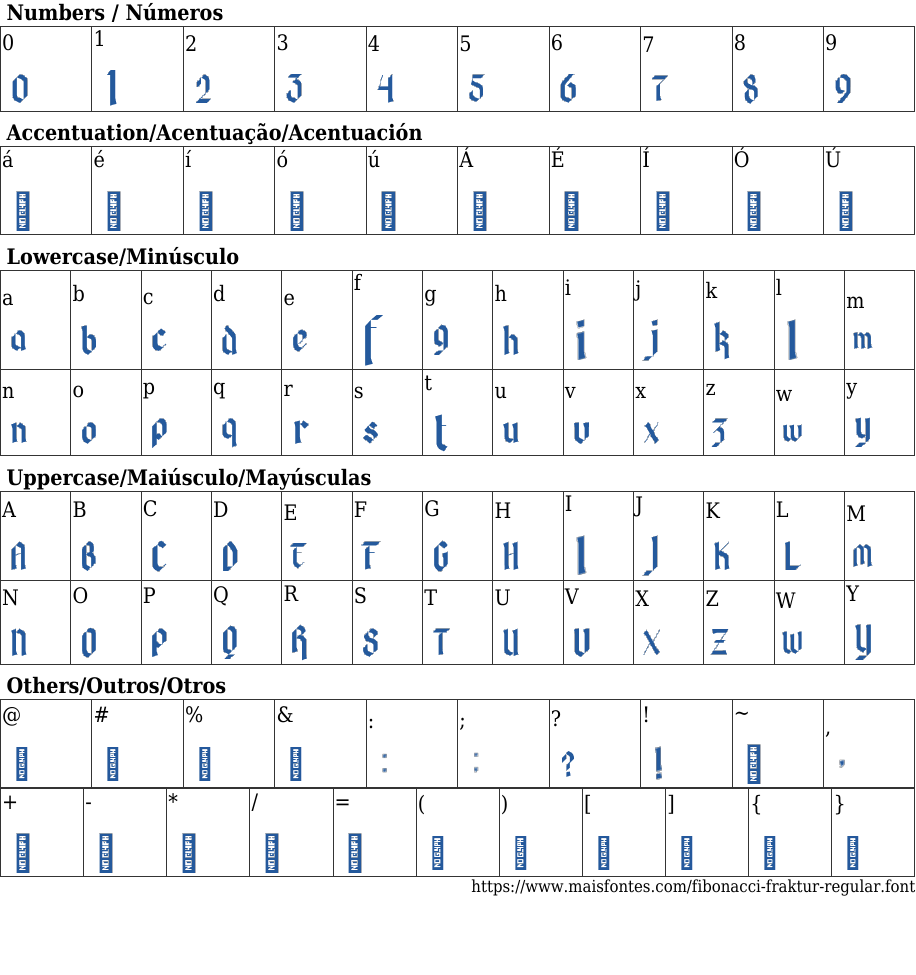 Fibonacci Fraktur Regular: Free Font Download | MaisFontes