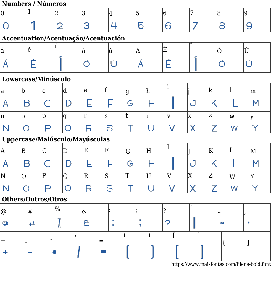 Filena Bold Font: Free Download | MaisFontes