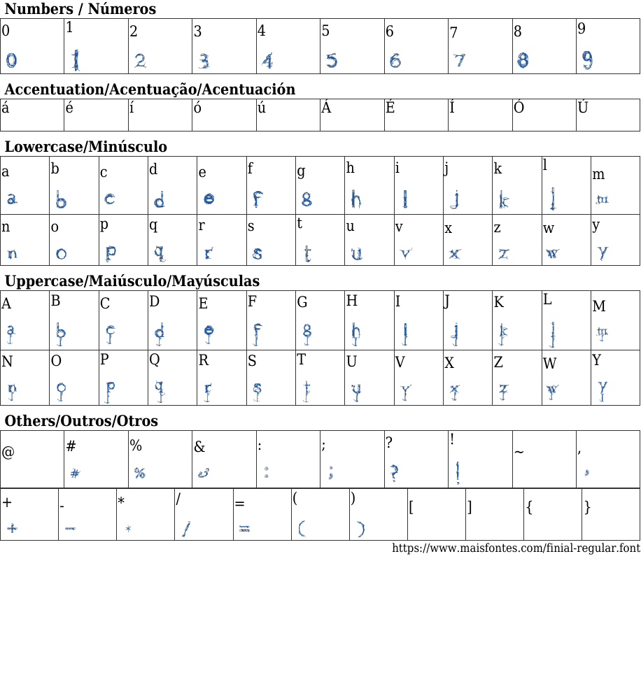Finial Regular: Free Font Download | MaisFontes
