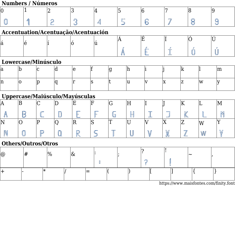 Finity: Free Font Download | MaisFontes