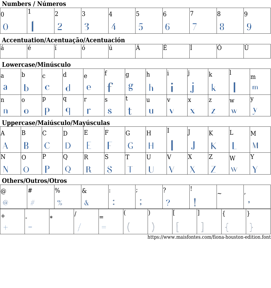Fiona Houston Edition: Baixar Fonte Grátis | MaisFontes