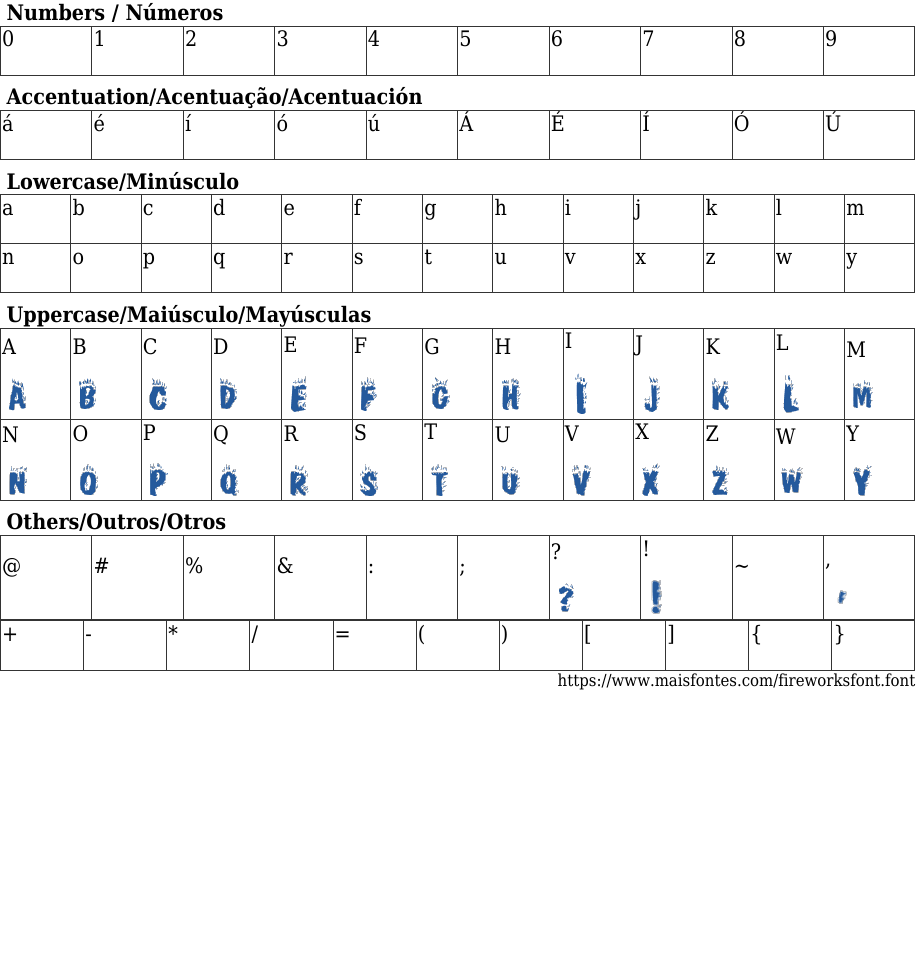 FIREWORKS: Free Font Download | MaisFontes