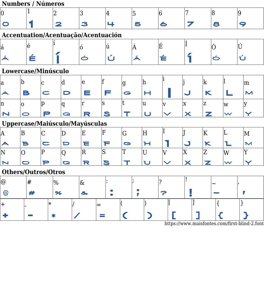 First Blind 2: Baixar Fonte Grátis | MaisFontes