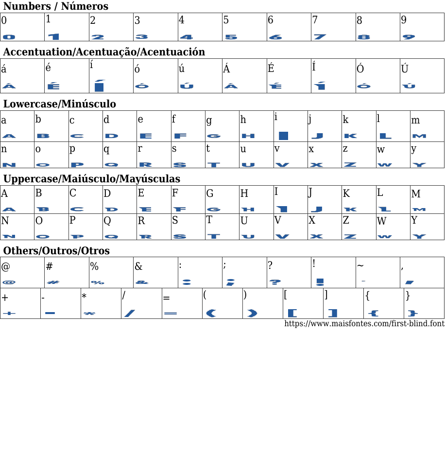 First Blind: Baixar Fonte Grátis | MaisFontes
