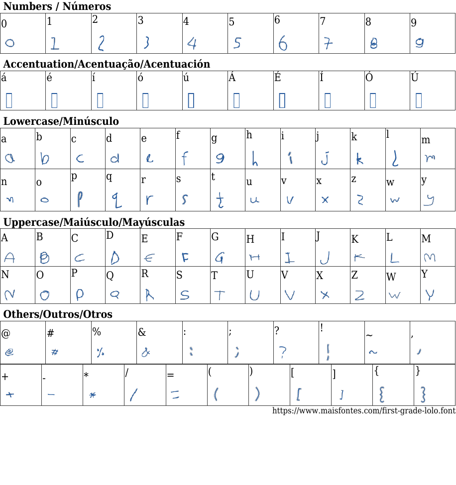 First grade lolo: Free Font Download | MaisFontes