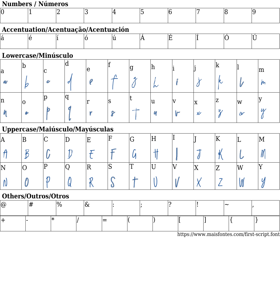 First Script: Baixar Fonte Grátis | MaisFontes