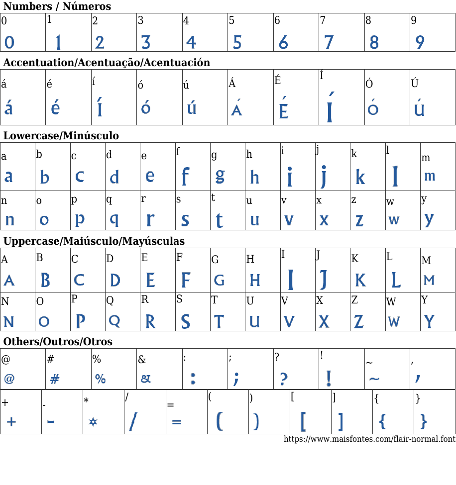 Flair Normal: Baixar Fonte Grátis | MaisFontes