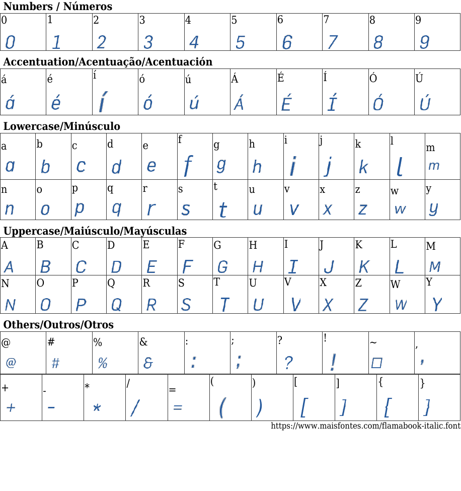Flama Book Italic: Free Font Download | MaisFontes